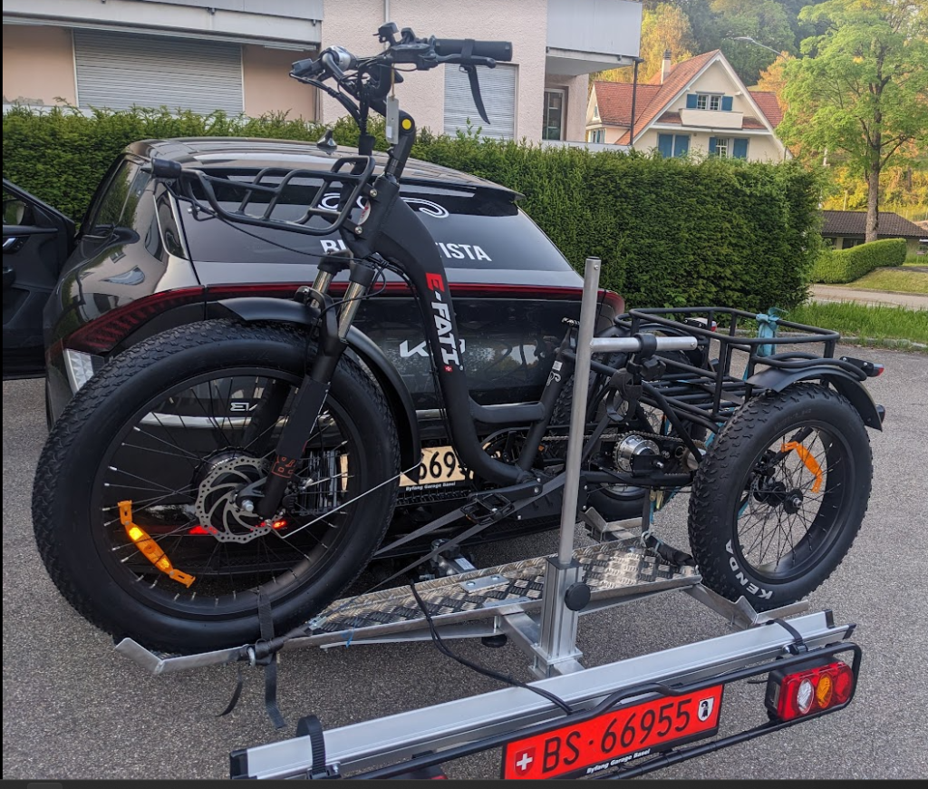 Biciclettista 3-Rad- Fahrradträger für Auto Anhängerkupplung ...